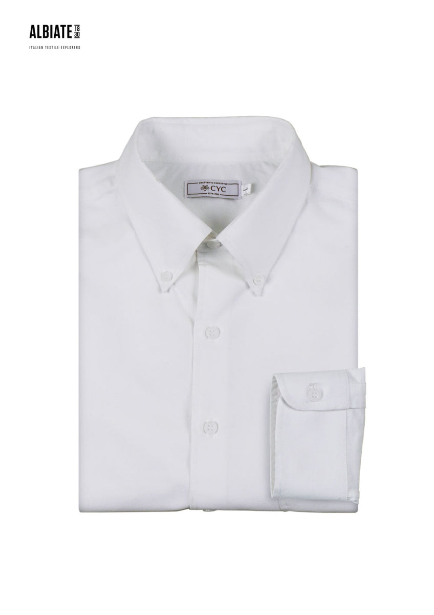 American Oxford White OCBD Shirt