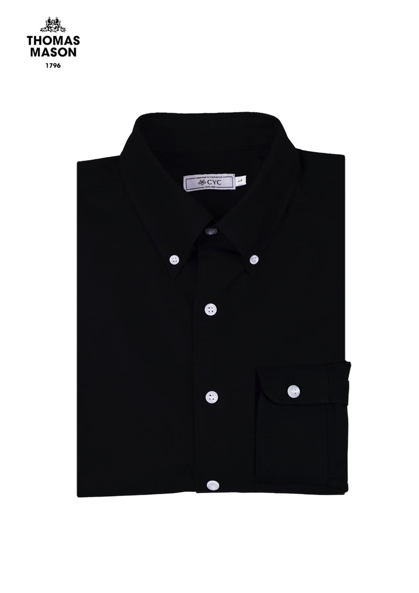 Onyx Black American OCBD Shirt