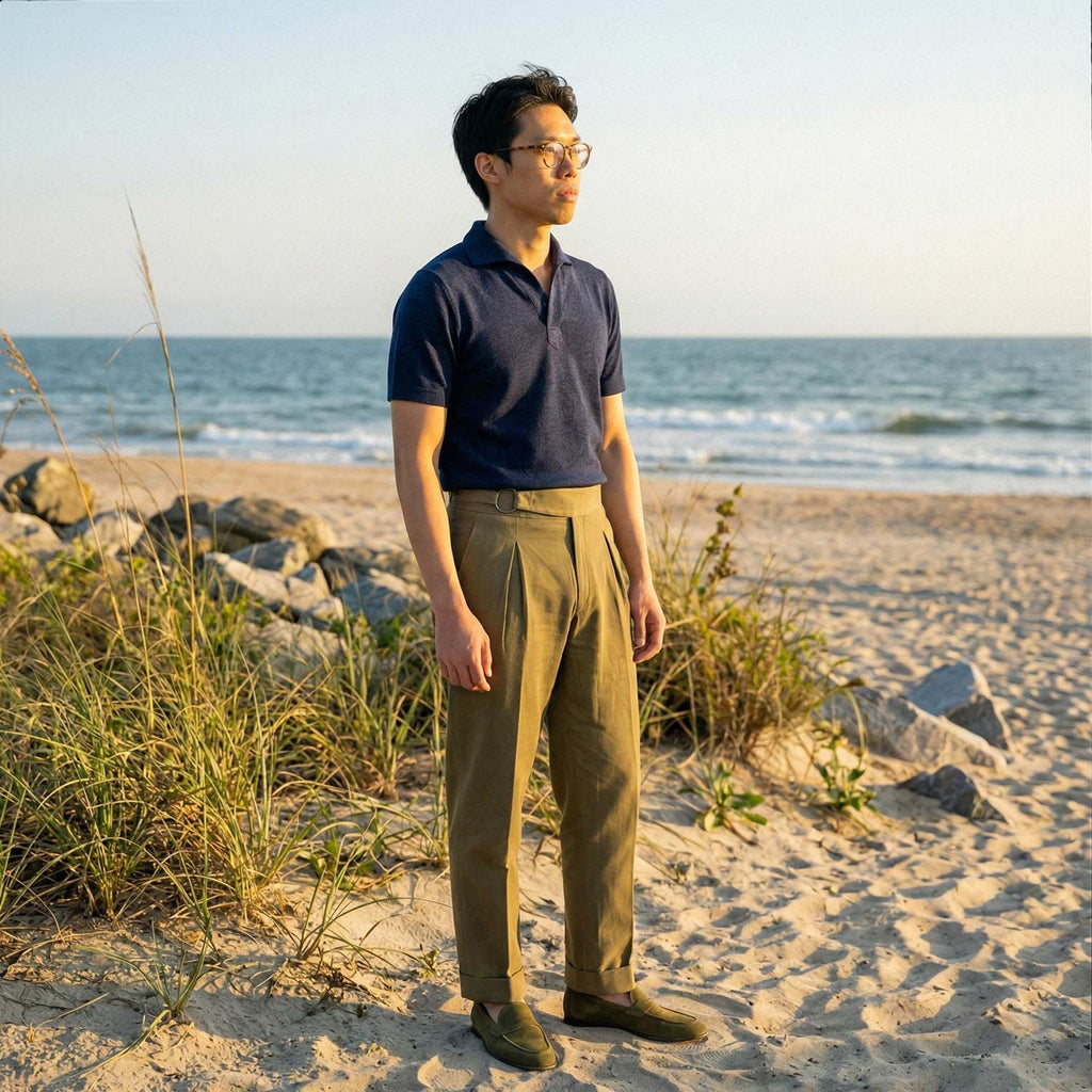 The New One-Piece Collar Polo Shirts
